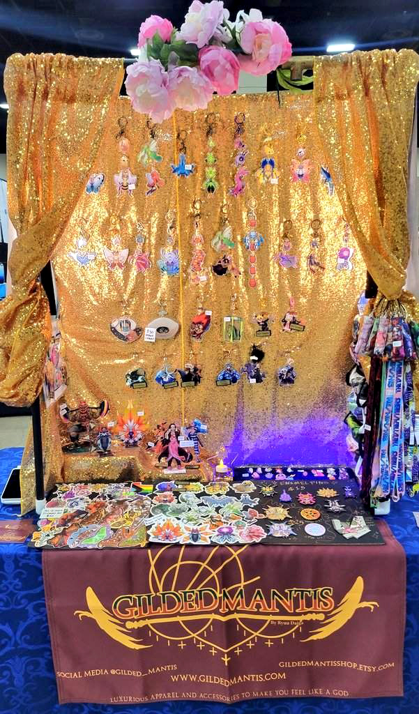 Convention Artist Portfolio – Gilded Mantis